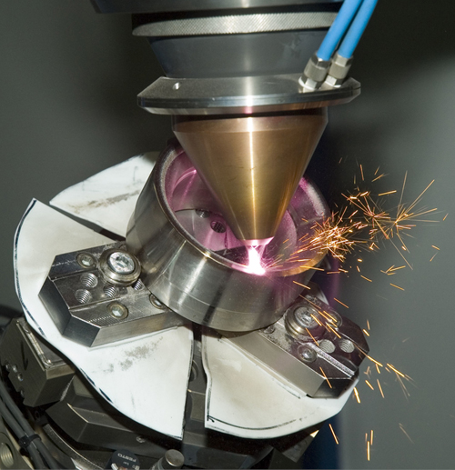 CO2 and solid-state laser cutting head and welding head by Precitec