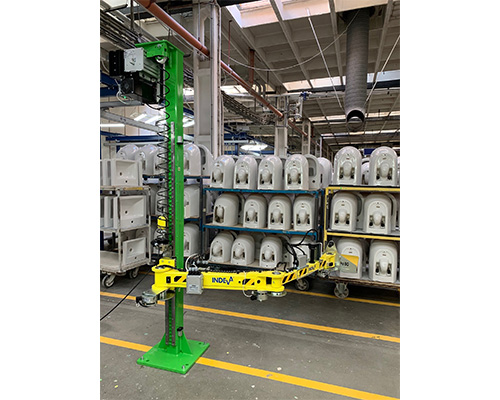 Industrial manipulators, pantograph chuck, intelligent by Indeva