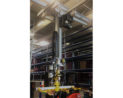 Industrial manipulators, pantograph chuck, intelligent by Indeva