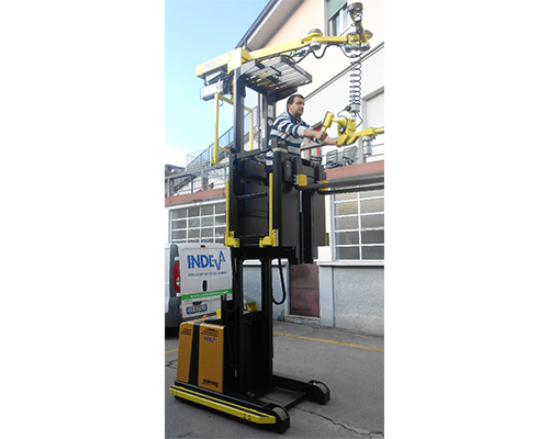 Industrial manipulators, pantograph chuck, intelligent by Indeva