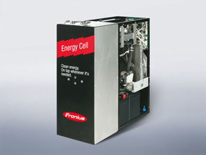 Fuell cells, Battery charging systems, Energy storage from Fronius