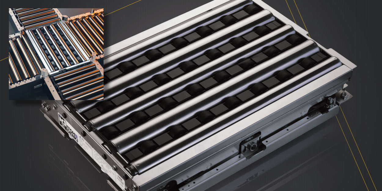 Motorized rollers for roller conveyors by itoh denki