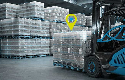 locates and identifies pallets, vehicles in intralogistic, autonomous ...