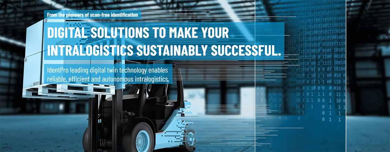 locates and identifies pallets, vehicles in intralogistic, autonomous ...