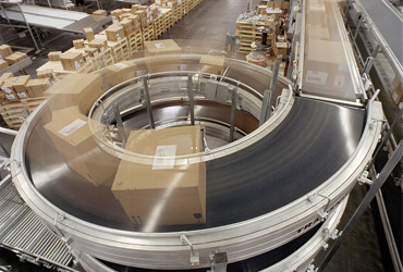 Curve, Vertical Conveyor, merging conveying lines equipment modules and ...