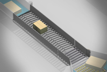 Curve, Vertical Conveyor, merging conveying lines equipment modules and ...