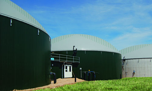 Biogas substrate preparation, digester, mixer, pump - PlanET Biogas