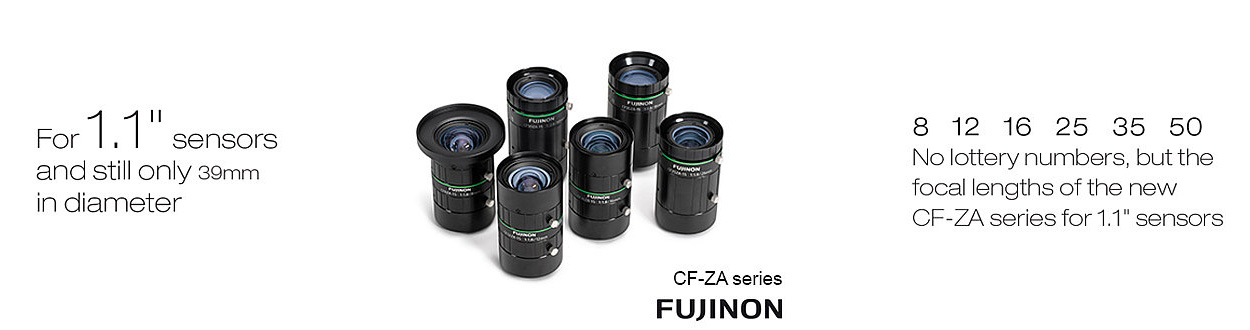 CCTV and Machine Vision lenses from Fujifilm
