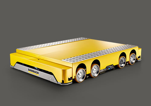 Shuttle and Rail-guided stacker cranes by Dambach Lagersysteme