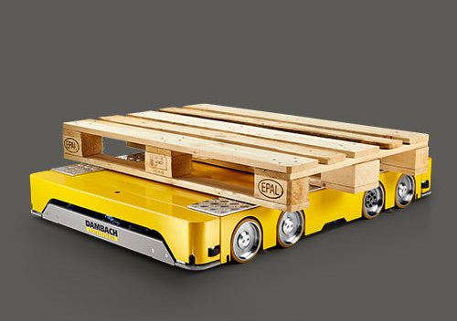 Shuttle and Rail-guided stacker cranes by Dambach Lagersysteme