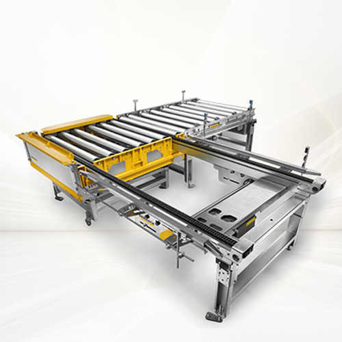 Shuttle and Rail-guided stacker cranes by Dambach Lagersysteme