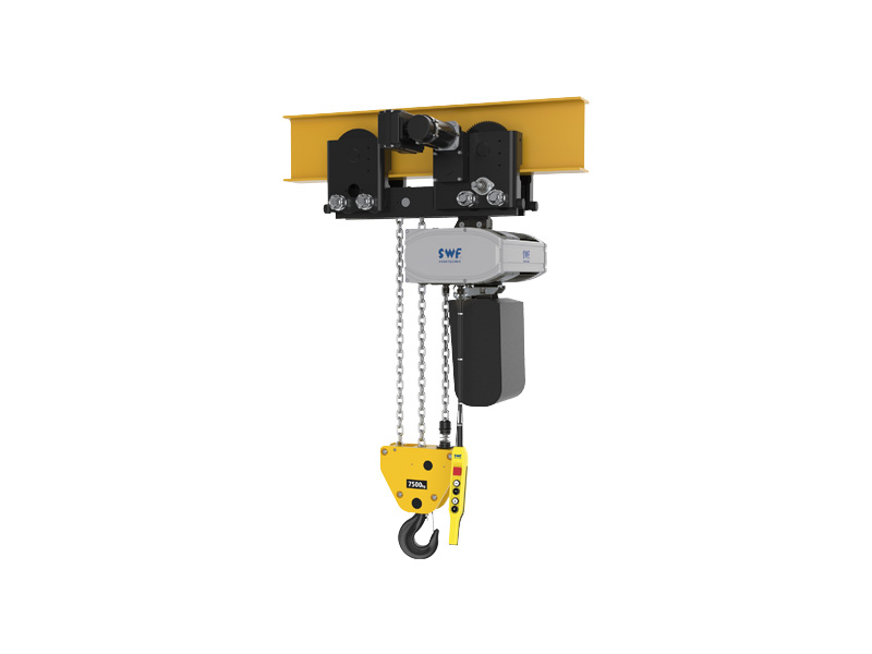 Electric wire rope hoists and winches by SWF Krantechnik