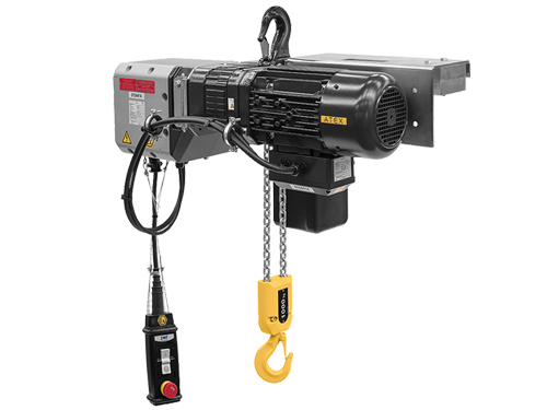 Electric wire rope hoists and winches by SWF Krantechnik