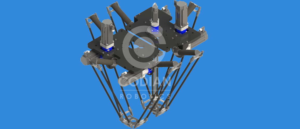 High speed Pick & Place robots at low costs for industrial applications