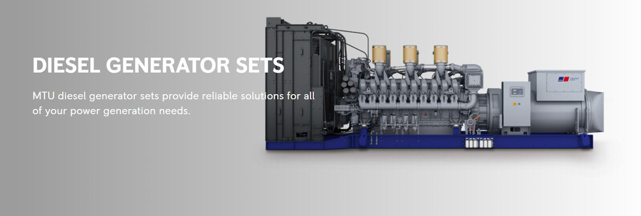 Gas Power Generator Sets, Gas Power Modules by mtu Onsite Energy