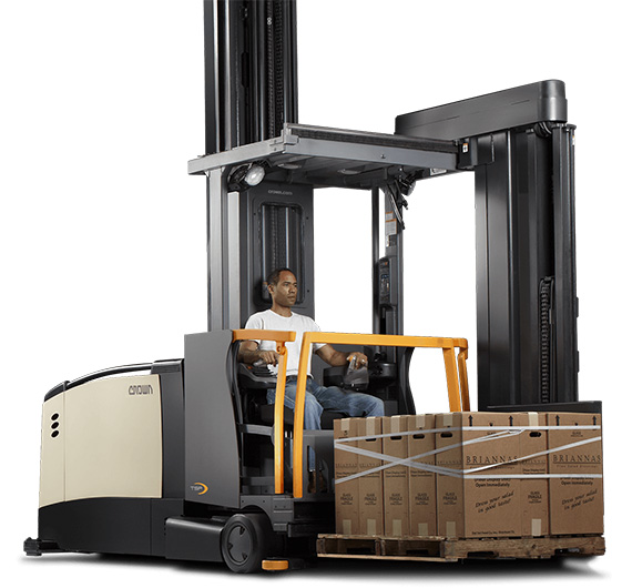 Electric forklift trucks, hand pallet trucks, very narrow-aisle (VNA ...