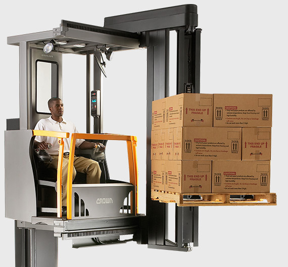 Electric forklift trucks, hand pallet trucks, very narrow-aisle (VNA ...