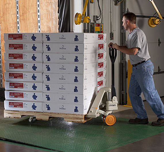 Electric forklift trucks, hand pallet trucks, very narrow-aisle (VNA ...