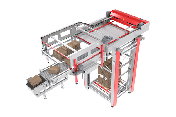 EXPO21XX - Discontinuous product elevator lift conveyor by Qimarox