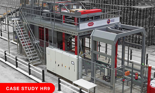 EXPO21XX - Discontinuous product elevator lift conveyor by Qimarox