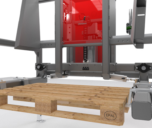 EXPO21XX - Discontinuous product elevator lift conveyor by Qimarox