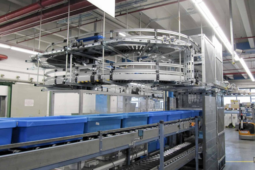 Automatic High-Bay Warehouse, Rack System, Paper-Roll Warehouse - Hörmann