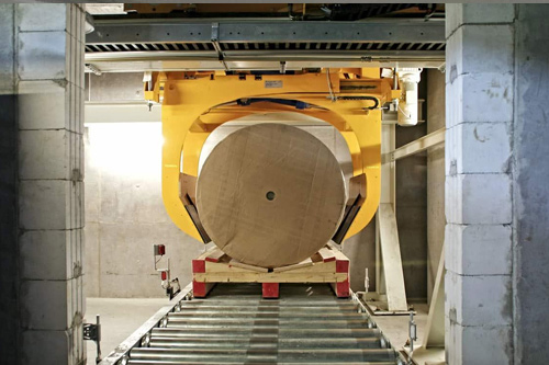 Automatic High-Bay Warehouse, Rack System, Paper-Roll Warehouse - Hörmann