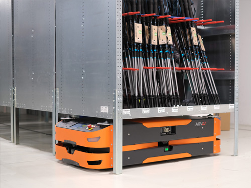 Automatic High-Bay Warehouse, Rack System, Paper-Roll Warehouse - Hörmann