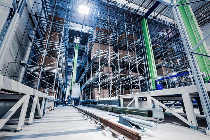 Automatic High-Bay Warehouse, Rack System, Paper-Roll Warehouse - Hörmann