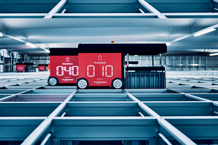 Automatic High-Bay Warehouse, Rack System, Paper-Roll Warehouse - Hörmann