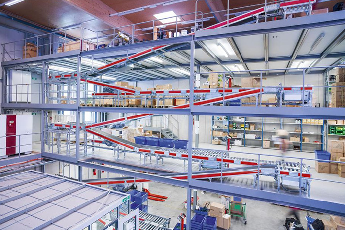 Automatic High-Bay Warehouse, Rack System, Paper-Roll Warehouse - Hörmann