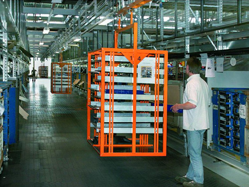Automatic High-Bay Warehouse, Rack System, Paper-Roll Warehouse - Hörmann