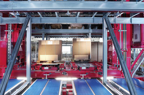 Automatic High-Bay Warehouse, Rack System, Paper-Roll Warehouse - Hörmann