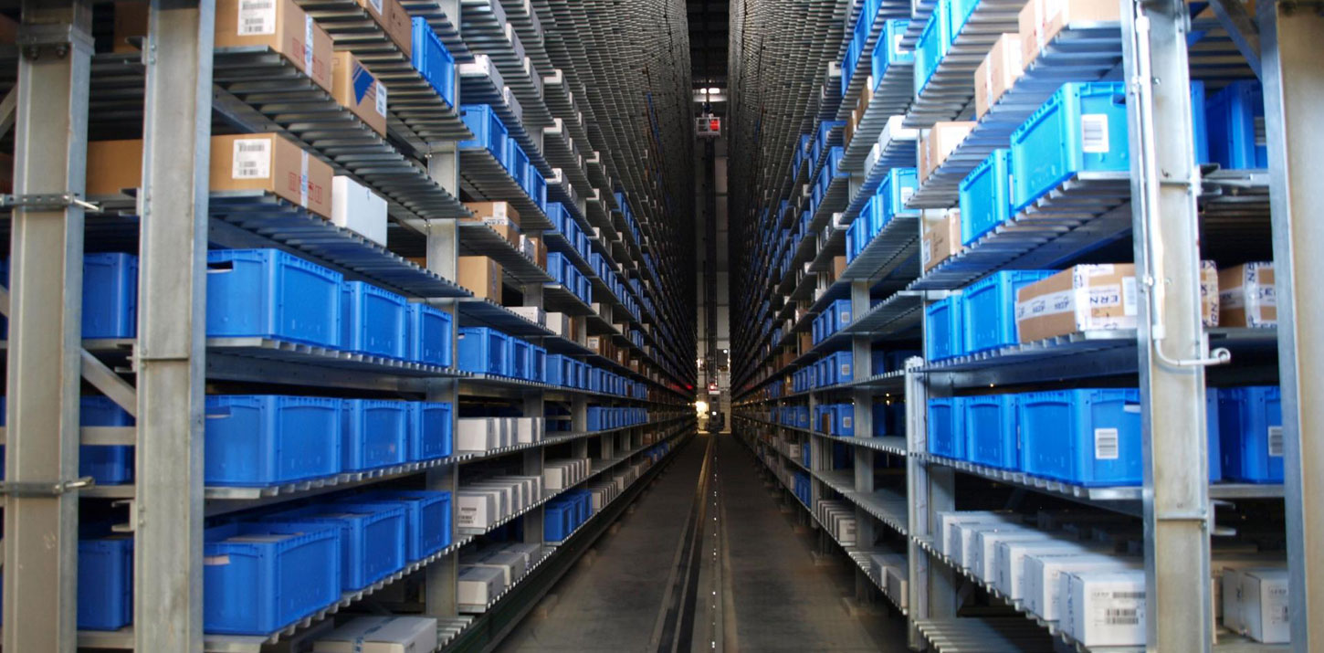 Automatic High-Bay Warehouse, Rack System, Paper-Roll Warehouse - Hörmann