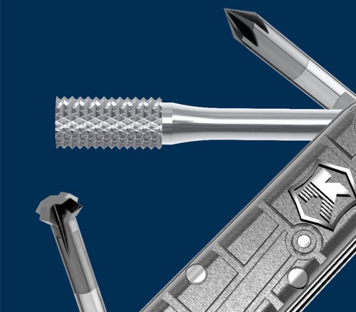 Deburring tools, burnishing tools, special tools, PCD-/CBN-tools, solid ...