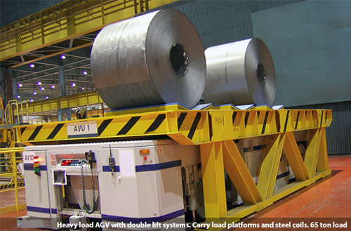 Automated Guided Vehicles - AGVs - and Control Boards by AGVR