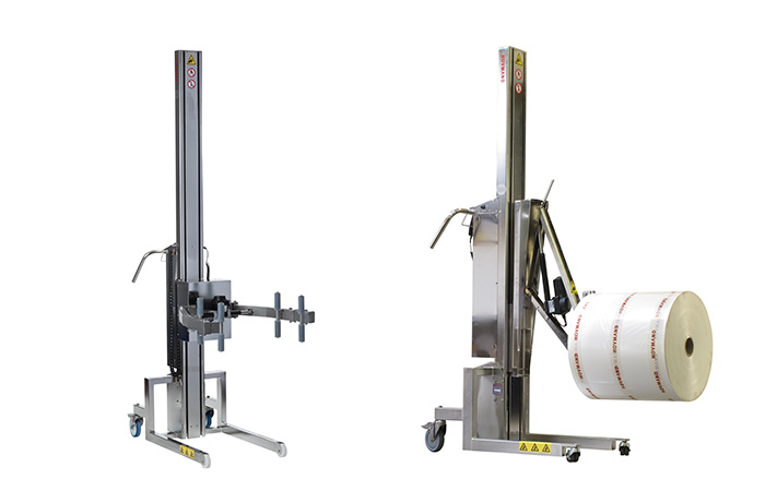 Multi purpose lifters, Stainless steel for box, reel and drum handling ...