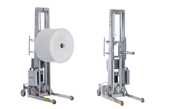 Multi purpose lifters, Stainless steel for box, reel and drum handling ...