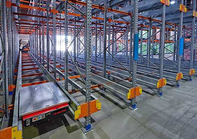 Heavy-load storage, AR Shuttle, Clad Rack Building, Drive-In Racking ...