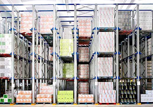 Heavy-load storage, AR Shuttle, Clad Rack Building, Drive-In Racking ...