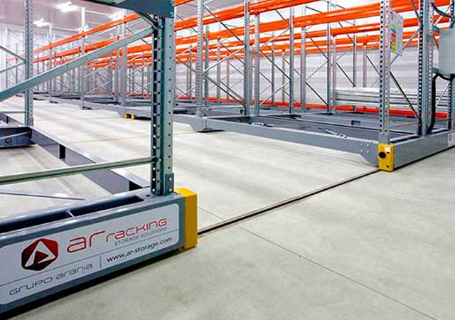 Heavy-load storage, AR Shuttle, Clad Rack Building, Drive-In Racking ...