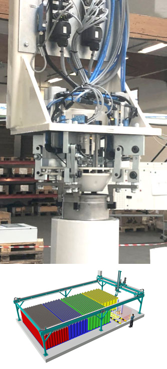 Smart robot gantry with high payload by ROBOT GANTRY