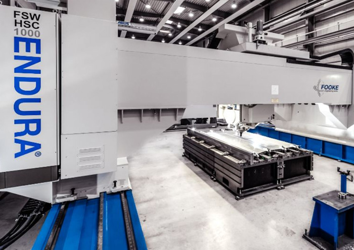 High speed 5-axis milling machines in portal construction by FOOKE