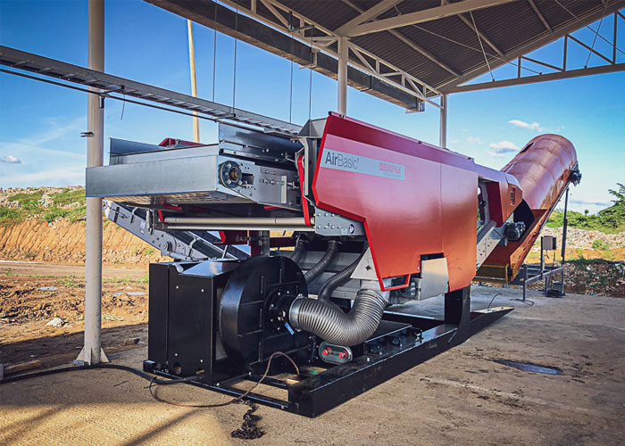 Windshifters, conveyor belts, bunker systems, recycling systems by WESTERIA