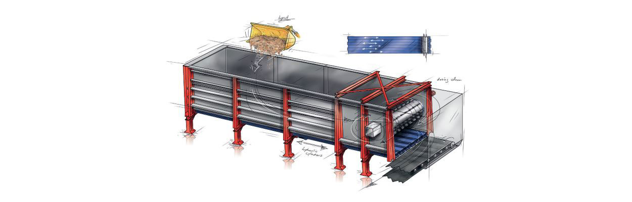 Windshifters, conveyor belts, bunker systems, recycling systems by WESTERIA