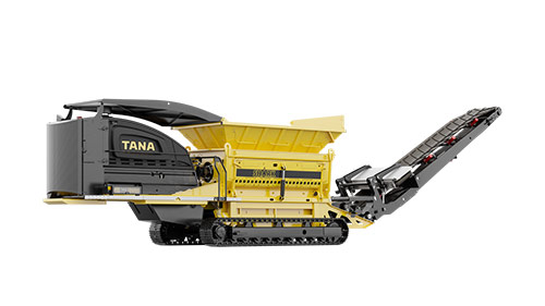 TANA mobile waste shredder, landfill compactors