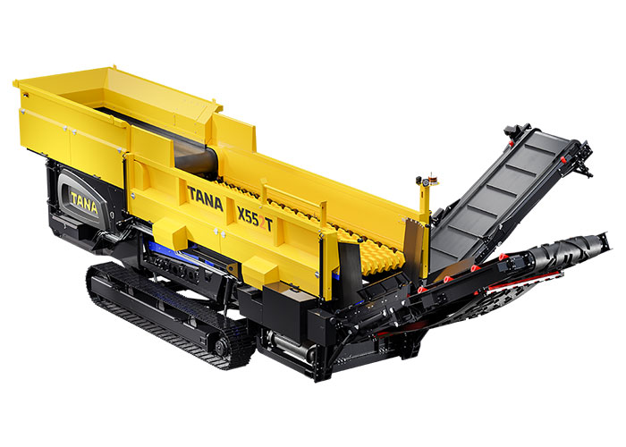 TANA mobile waste shredder, landfill compactors