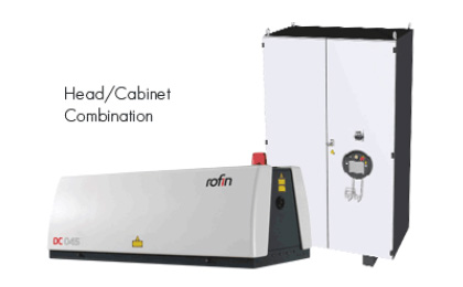 Laser cutting, welding, marking or surface treatment, CO2 lasers, solid ...