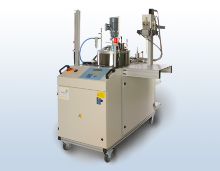 CNC Adhesives, paste, dispensing cell, dispenser, vacuum two-component ...
