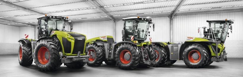 CLAAS launches the new XERION series with three models and three engine ...